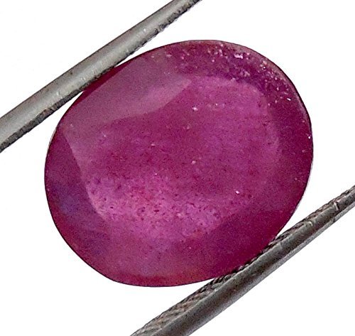 8.70 Cts (9.66 Ratti) Certified by GLI Fine Quality Natural Ruby Oval ...