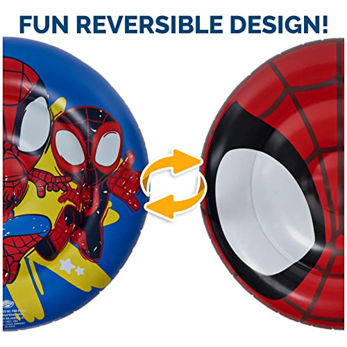 Snapklik.com : Swimways Marvel Spidey Reversible Boat, Inflatable Pool ...
