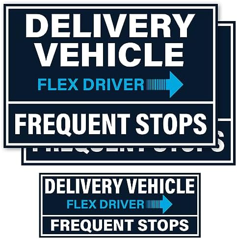 Amazon.com : 3 Pack Heavy Duty Magnetic Delivery Vehicle Frequent Stops ...
