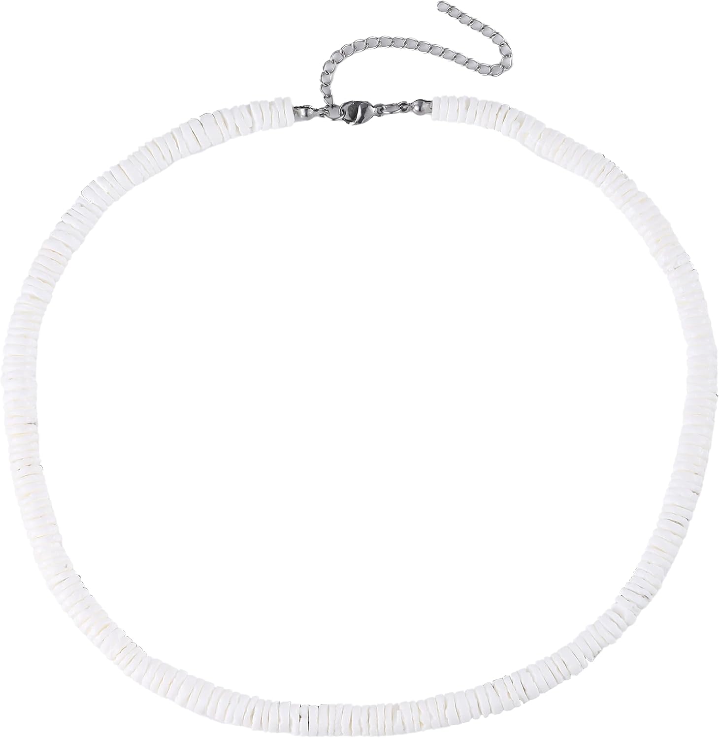 FIRAZIO 5Pcs Puka Shell Necklace Men Seashell Necklace Summer Beach ...