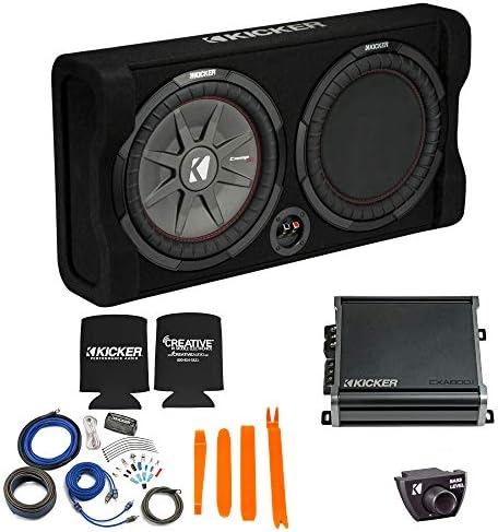 Amazon.com: Kicker 12" Thin Down-Firing Subwoofer w/Passive Radiator Enclosure, 2-Ohm : Electronics