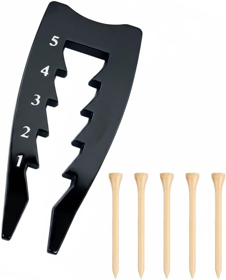 Amazon.com : YLowogy Golf Tee Height Adjuster, 4-in-1 Zinc Alloy Golf ...