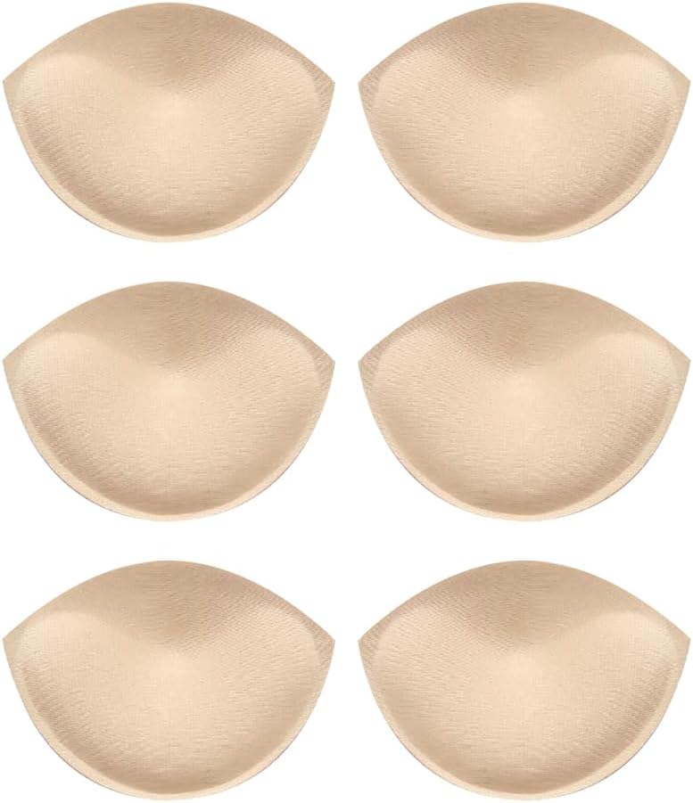 UUYYEO 3 Pairs Women's Push Up Bra Pads Breast Enhancers Inserts Padded ...