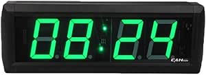 Amazon.com: GAN XIN LED Wall Clock for Conference, Countdown Timer, 2.3 Inches Clock with Remote ...