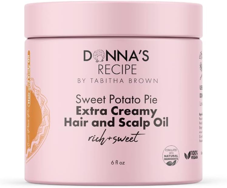 Amazon.com : Donna's Recipe by Tabitha Brown Hair Cream (LOC System ...