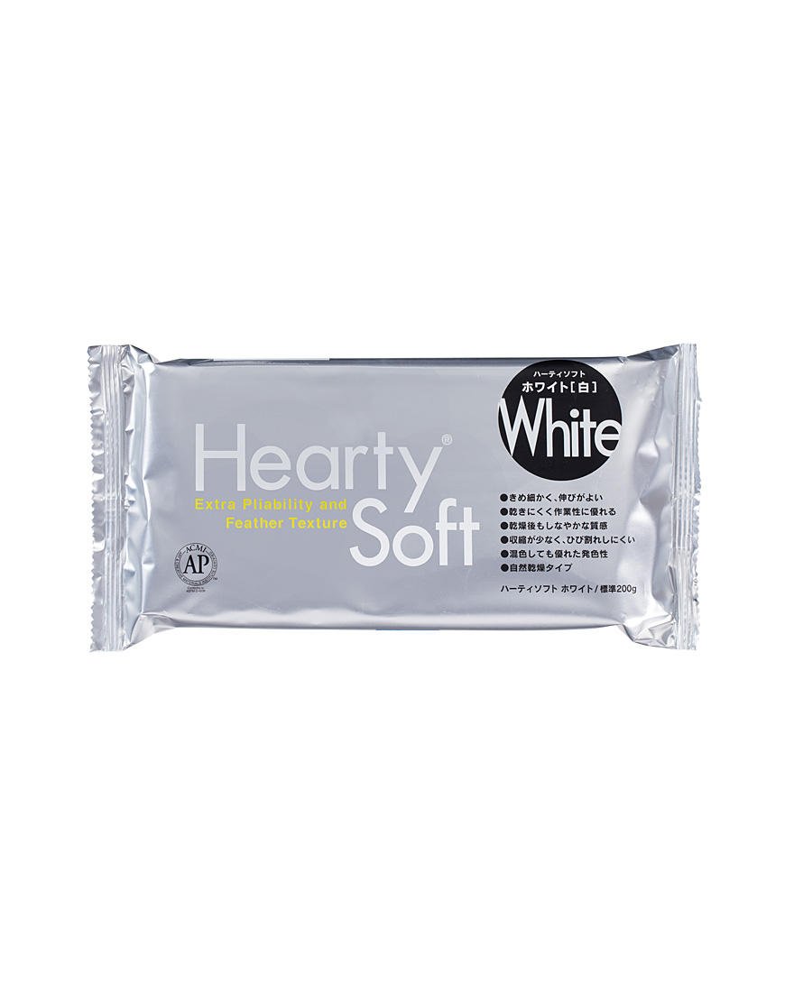 Foam Clay Padico Hearty Soft Clay, White, Lightweight Air Dry Clay 180g ...