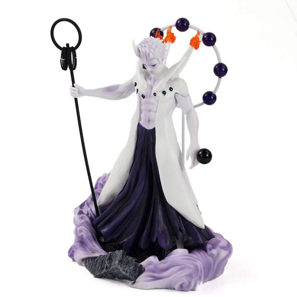 Anime Naruto Shippuden Action Figure Madara Uchiha Obito Rikudou Sennin ...