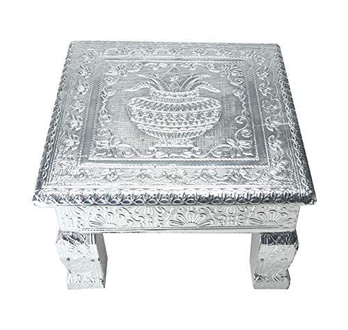 Fancy Aluminium Foil Designer Bajot/Chowki/Peeta for Religious Purpose ...