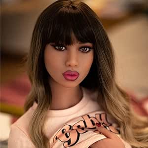 Amazon.com: Life Size Silicone Love Doll Head Male Masturbator TPE Full Size Sex Doll Head with ...