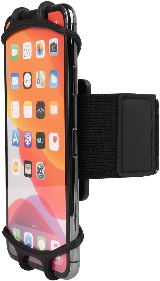 Amazon.com: 360°Rotatable Sport Running Wristband Cell Phone Holder ...