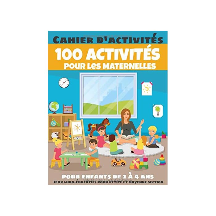 Buy 100 ACTIVITÉS pour les MATERNELLES - Cahier d'activités pour ...