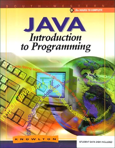 Java: Introduction to Programming: Knowlton, Todd: 9780538681025: Amazon.com: Books