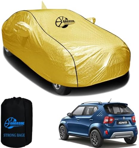 GARREGE Waterproof Car Cover forMaruti Ignis Ultimate Protection-Mirror ...