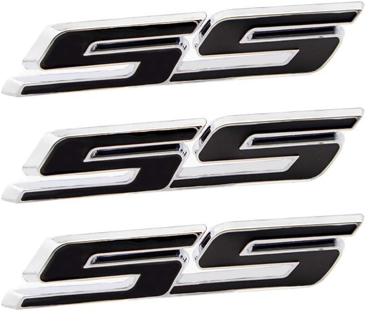 Amazon.com: 1Pc Front Door SS Emblem 3D Metal Badge Sticker Decals ...