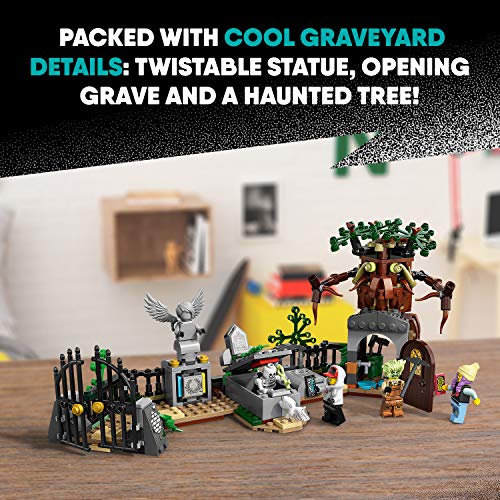 LEGO 70420 Hidden Side Graveyard Mystery Building Set, AR Games App ...