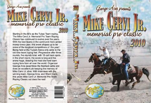 Amazon.com: Mike Cervi Jr. Memorial Pro Classic Team Roping 2010 - DVD ...