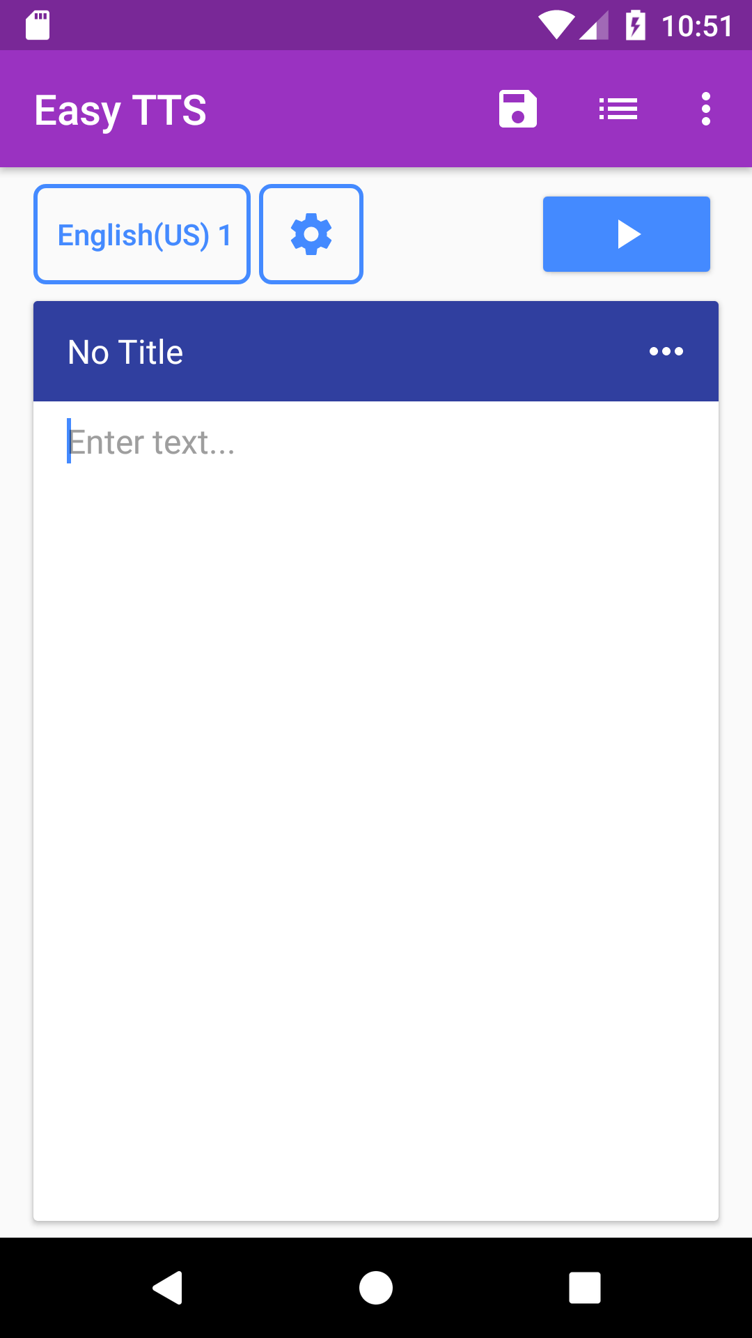 Easy TTS - Text to Speech - App on Amazon Appstore