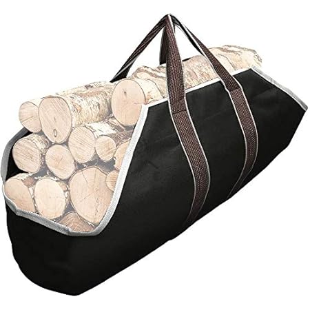 Amazon.com: Lizh Metalwork Fireplace Log Holder with Fireplace Tools ...