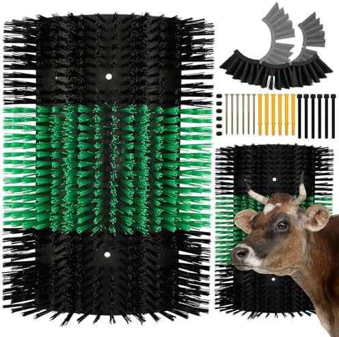 Amazon.com: Upgraded XL Livestock Scratching Brush with 12 Screws ...