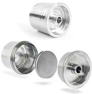 Amazon.com: XBERSTAR Stainless Coffee Pods Reusable Capsules Cup for ...