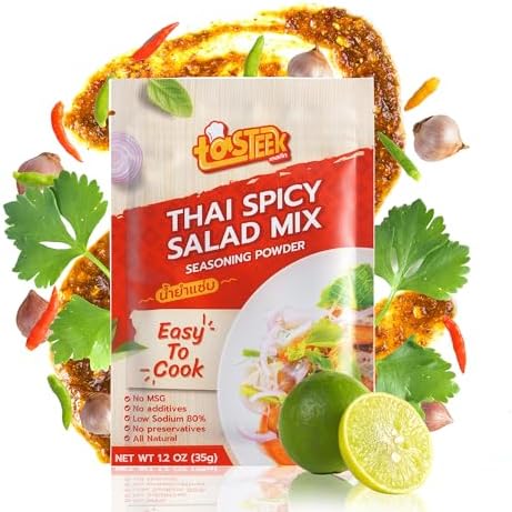 Amazon.com : Tasteek Thai Spicy Salad Mix Seasoning Powder – Authentic ...