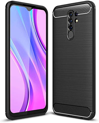 FitSmart Shockproof Hybrid TPU Carbon Fiber Flexible Zebra Back Cover ...