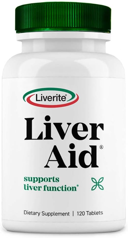 Amazon.com: LIVERITE Liver Aid 2-Pack 120 Tablets (Total 240ct) Liver ...