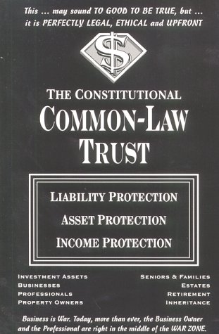 Amazon.co.jp: The Constitutional Common-Law Trust : Liability ...