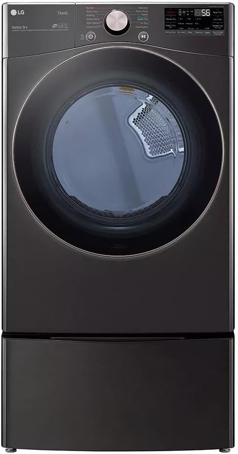Amazon.com: LG DLEX4000B 7.4 cu. ft. Ultra Large Capacity Smart wi-fi ...