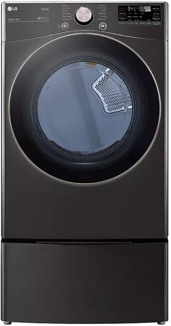 Amazon.com: LG DLEX4000B 7.4 cu. ft. Ultra Large Capacity Smart wi-fi ...
