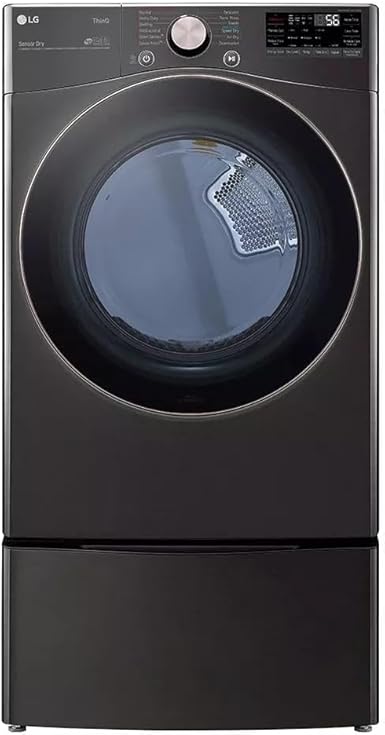 Amazon.com: LG DLEX4000B 7.4 cu. ft. Ultra Large Capacity Smart wi-fi ...