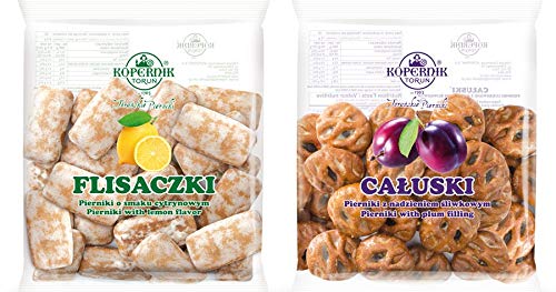 Amazon.com: KOPERNIK PIERNIKI 2 pack: CALUSKI (4.94 oz) & FLISACZKI (5. ...