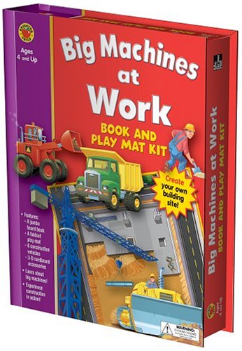 Big Machines at Work (Book & Play Mat Kits): Carson-Dellosa Publishing ...