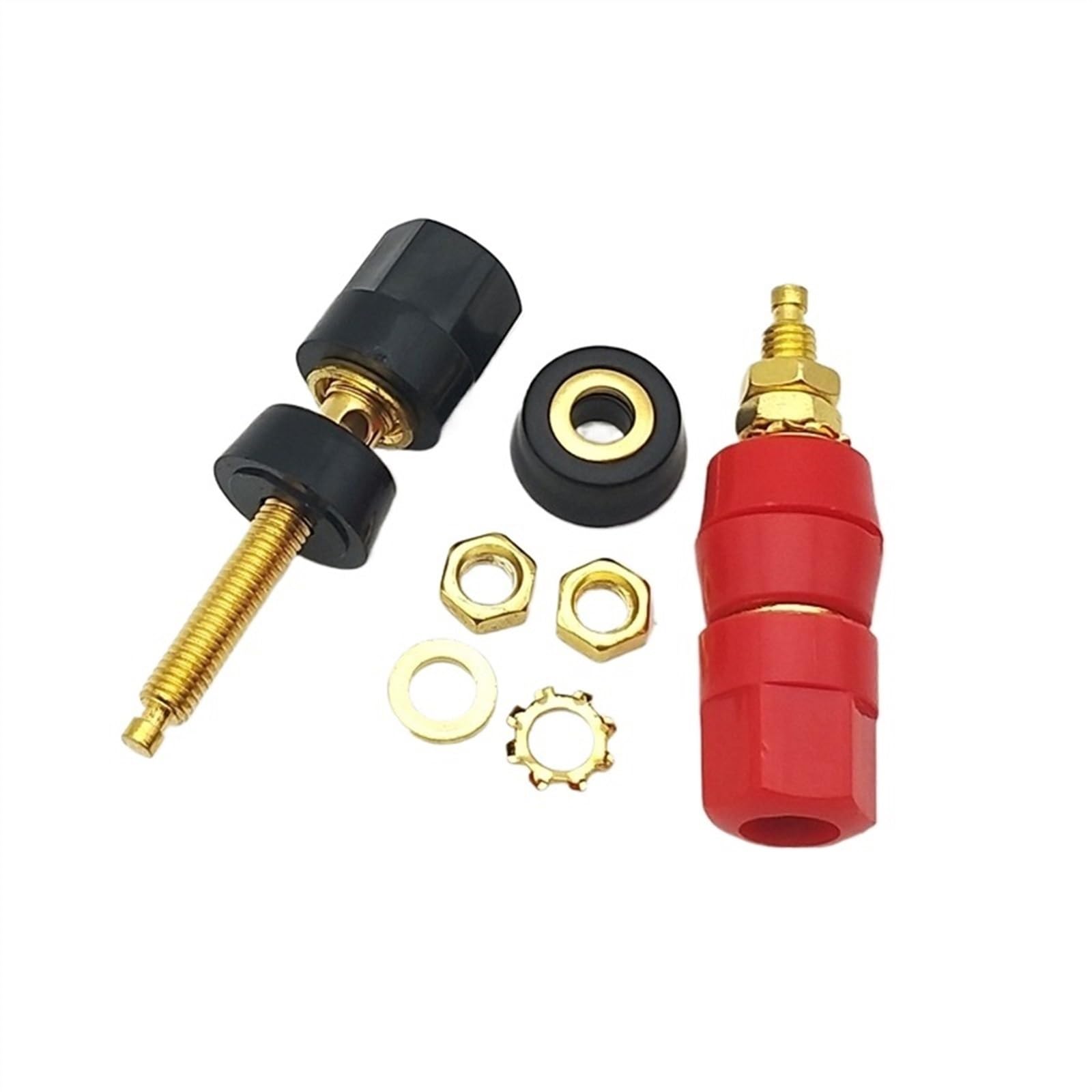 Binding Post Terminal 5 Pair Red & Black Amplifier Terminal Binding ...