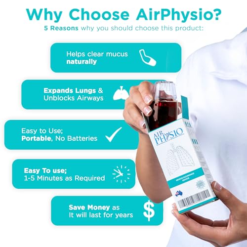 AirPhysio Portable Breathing Trainer for Lung Health - Future of Health