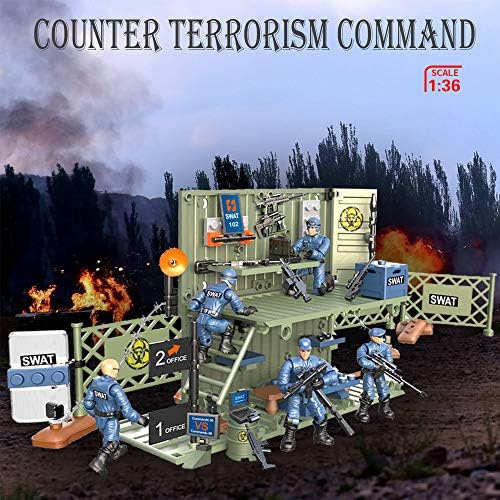 YEIBOBO ! Special Forces Mini Military Action Figure with Weapons and ...