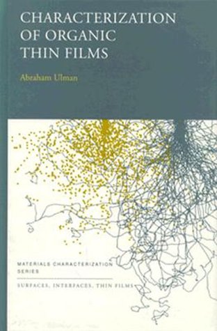 Amazon.com: Characterization of Organic Thin Films (Materials ...