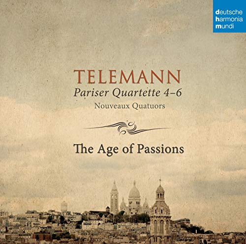 Amazon.com: Telemann: Pariser Quartette 4-6 : The Age of Passions ...