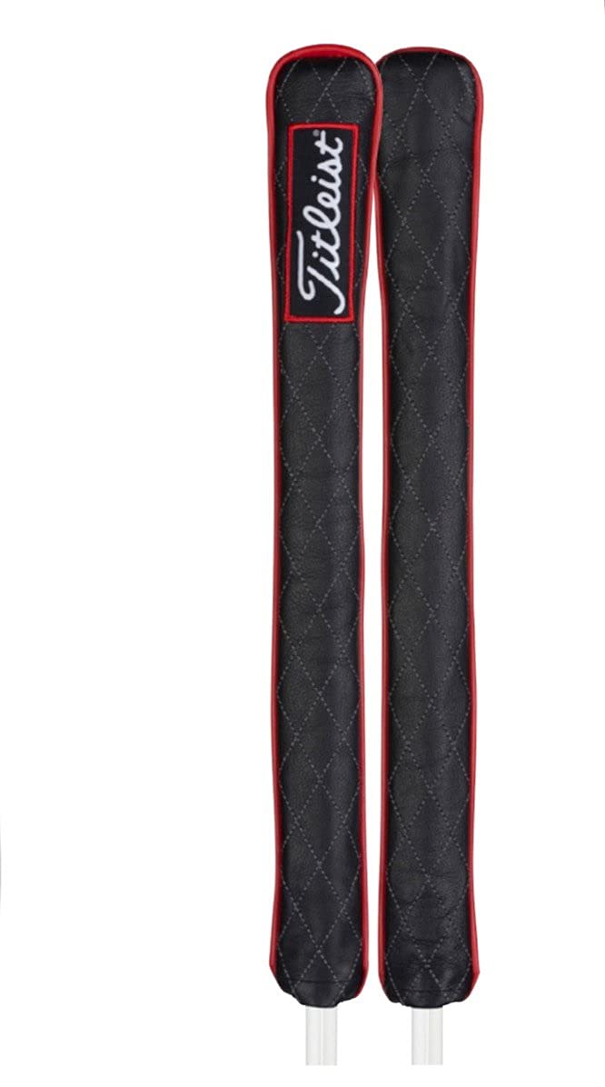 Titleist Jet Black Leather Golf Alignment Stick Cover : Amazon.in ...