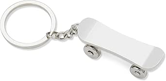CXLL Interesting keychains, Mini-Skateboard Key Gifts Creative Keychain ...