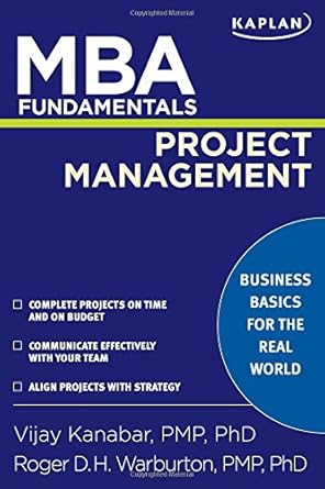 Buy MBA Fundamentals Project Management (Kaplan MBA Fundamentals) Book ...