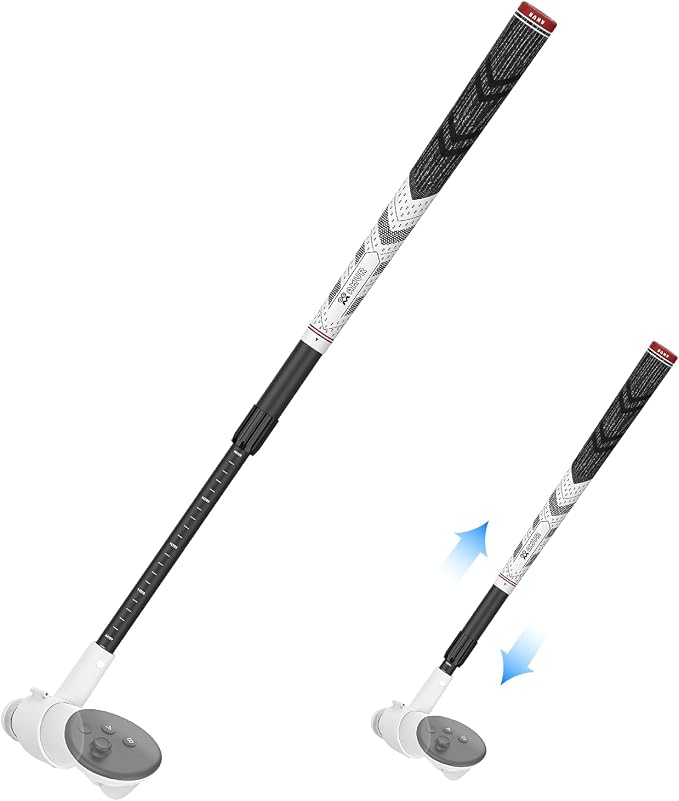 AMVR Adjustable VR Golf Club Attachment for Quest 3/3s