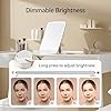 Amazon.com: 11" x 8" Portable Makeup Mirror with Light, Rechargeable ...