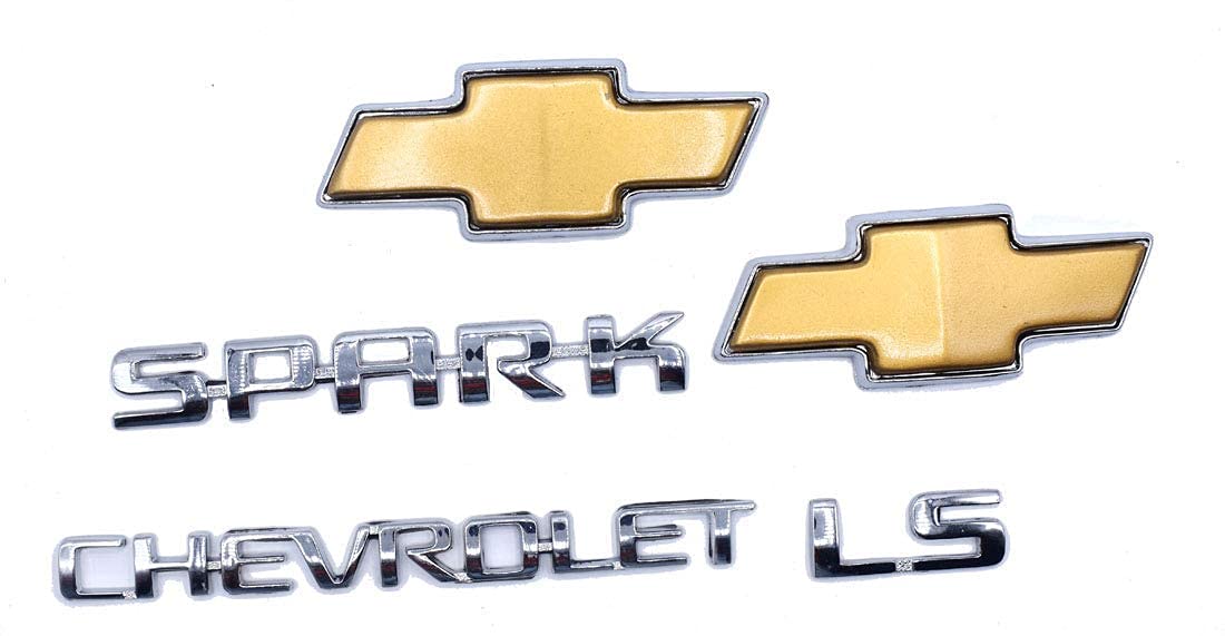 Buy Urban Villagers CAR Monogram Logo/Emblem/Badge for Chevrolet Spark ...