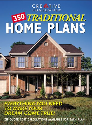 350 Traditional Home Plans: Creative Homeowner: 9781580110341: Amazon ...