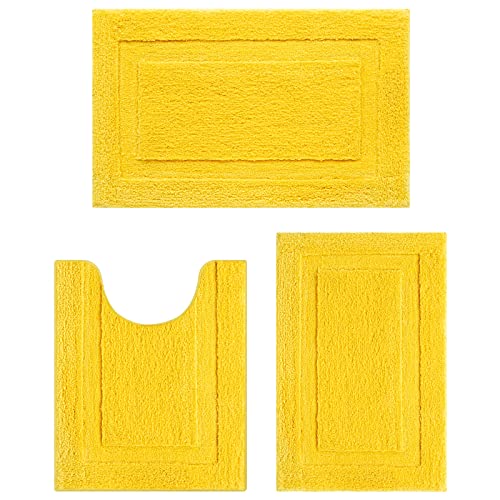 Top 10 Best Yellow Rugs For Bathroom : Reviews & Buying Guide - Katynel