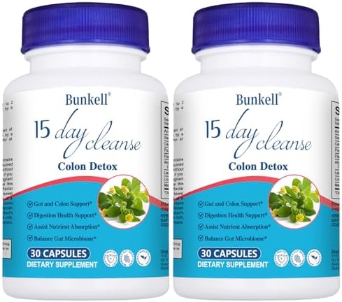 Amazon.com: 15 Day Cleanse, Gut and Colon Support, Advanced Gut Cleanse ...