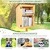 Amazon.com: Outdoor Library Book Box - Double Free Literature Exchange ...