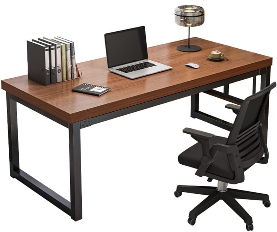 Amazon.com: LIUZH Office Desk Office Table Home Desktop Computer Desk ...
