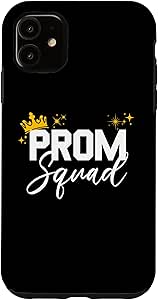 Amazon.com: iPhone 11 Prom Squad Senior for Prom Graduation Matching ...
